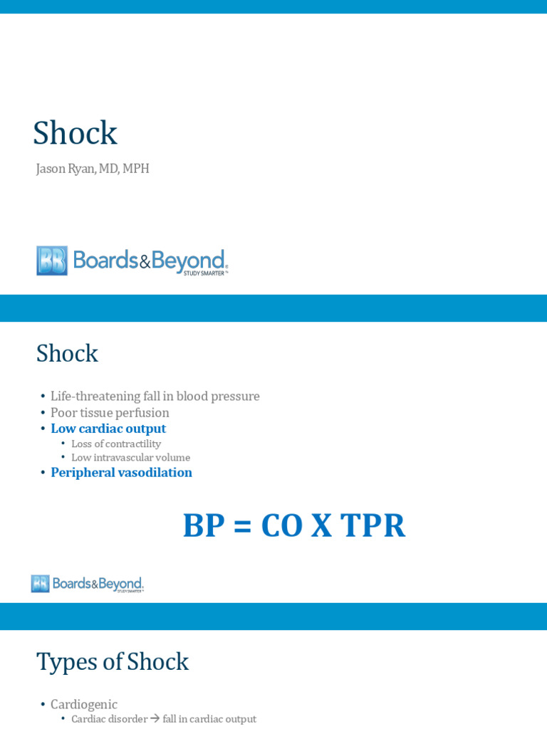 Shock (Medicalstudyzone - Com) | PDF | Shock (Circulatory) | Blood Vessel