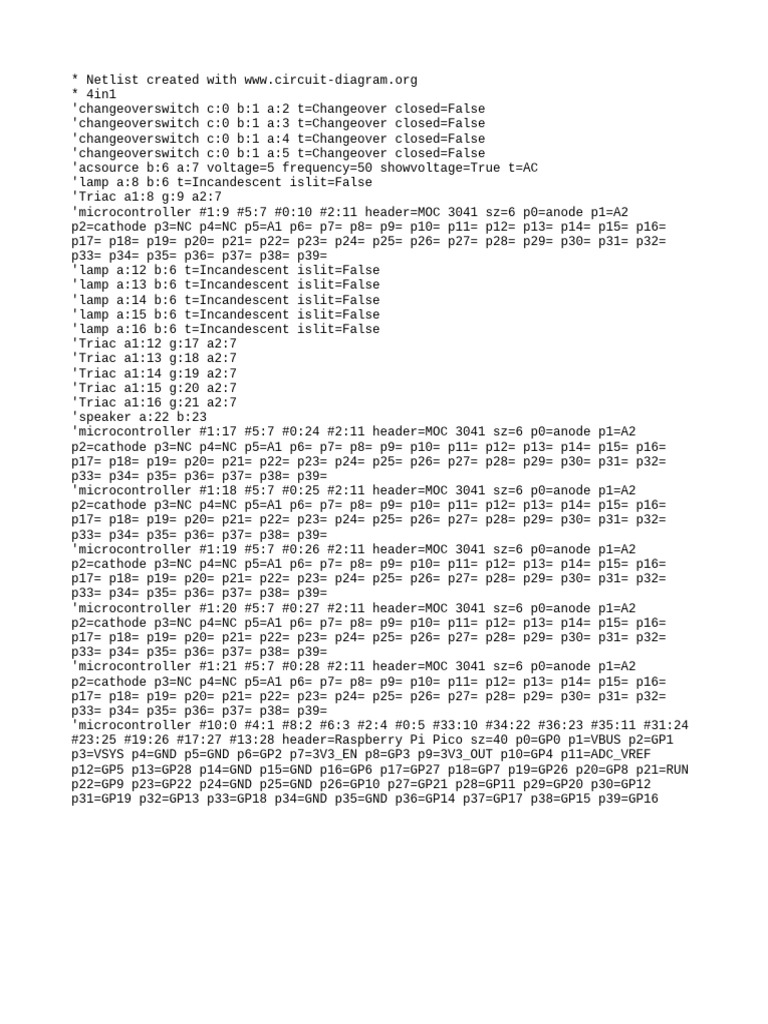 Schéma Raspberry Pi Pico 4 en 1 | PDF | Méthodes et références pédagogiques