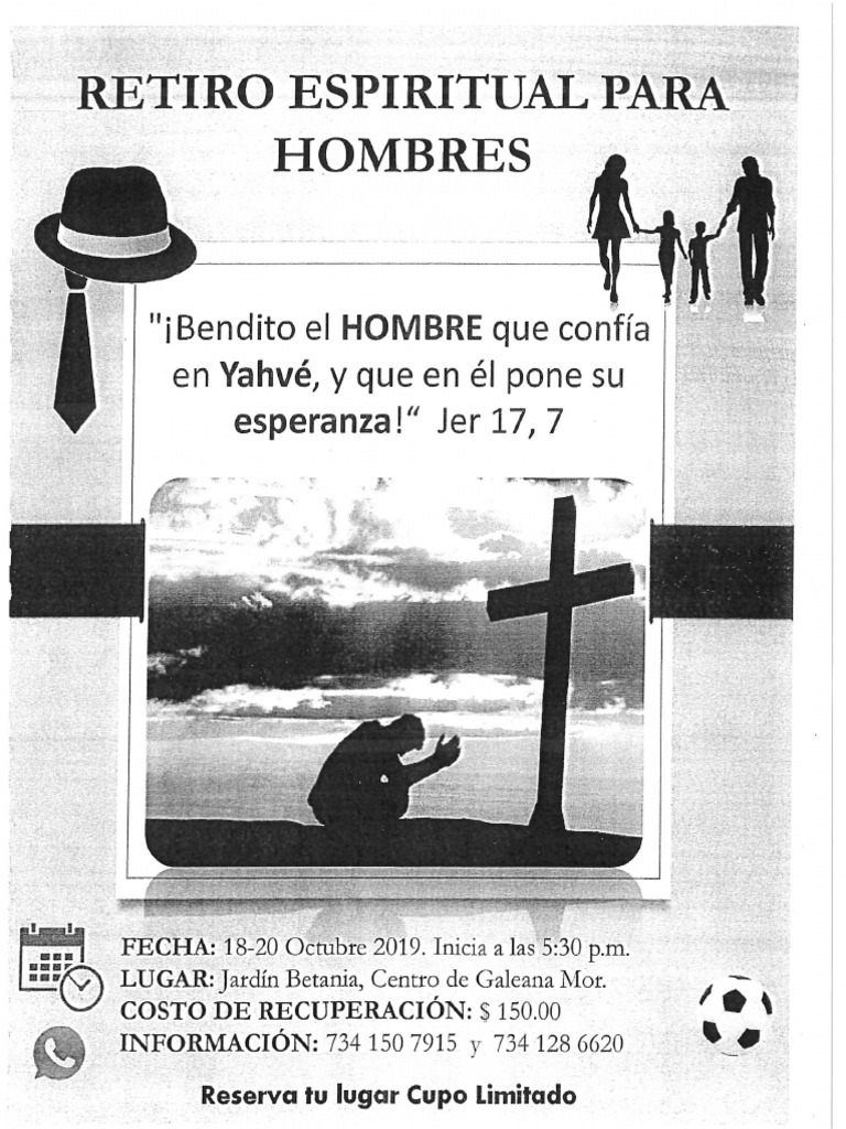 Esquema Retiro de Hombres | PDF