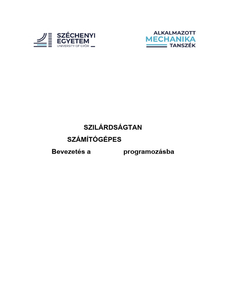 Matlab Bevezeto | PDF