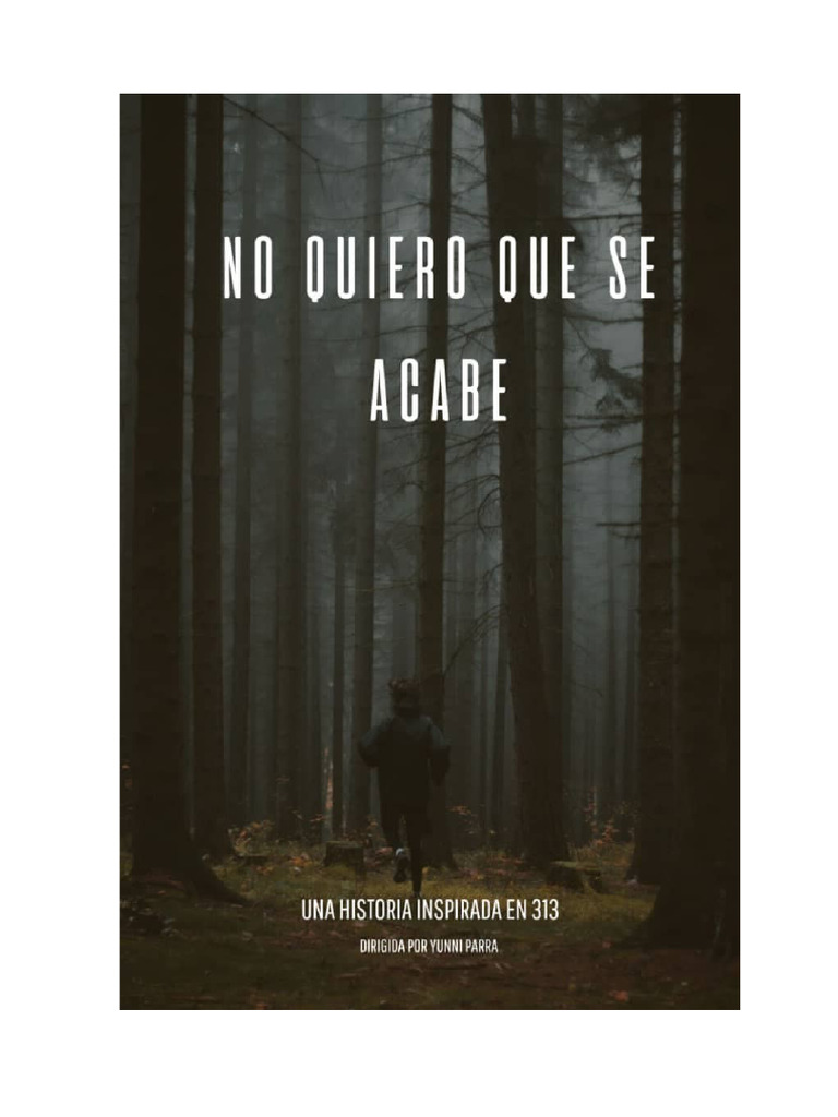 No Quiero Que Se Acabe | PDF
