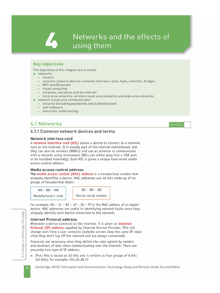 ICT 0417-Revision-Lesson4 | PDF