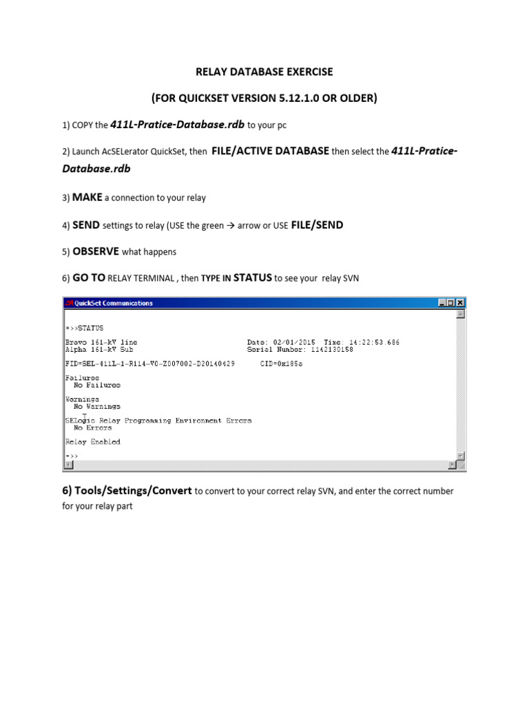 7.database Exercise-OlderQuickSet | PDF | Science & Mathematics