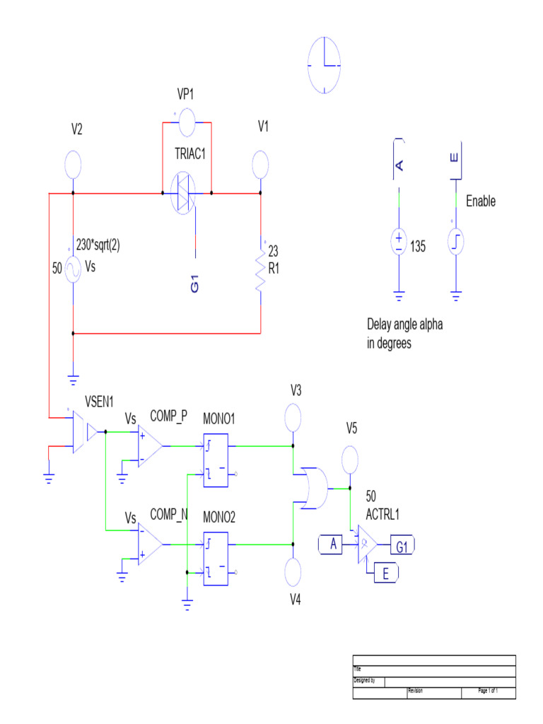 Expt Simulation of Single-Phase AC Regulator Using PSIM | PDF