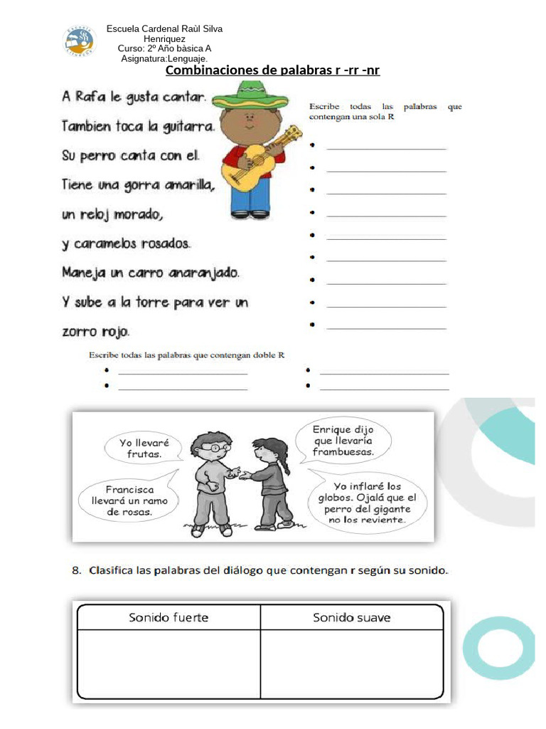 Combinaciones de Palabras R | PDF