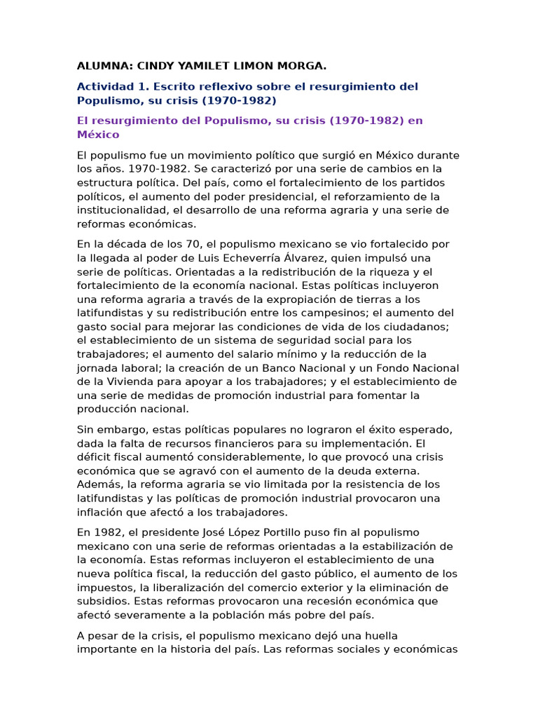 Cylm-Act1 U3 | PDF | Economias