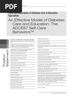 Diabetes Education CPT Codes Overview | PDF