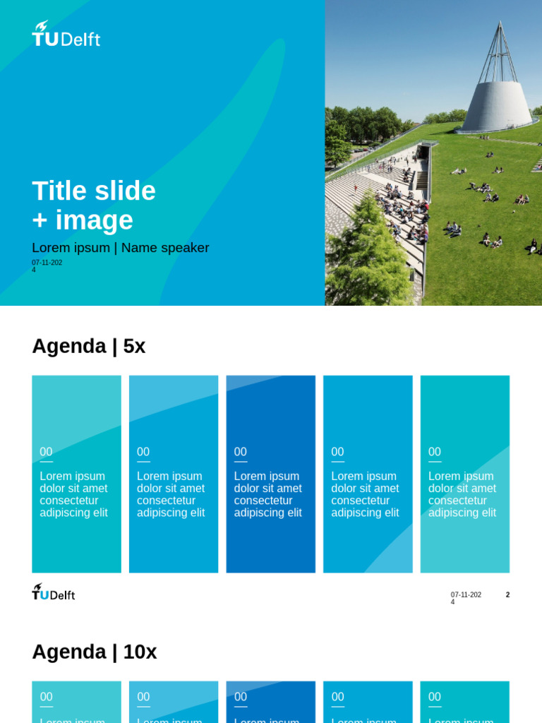 TU Delft - TemplateSlidebibliotheek - New | PDF | Computers