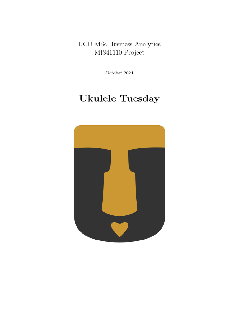 Group Project - Ukelele Tuesday | PDF | Comma Separated Values | Programming