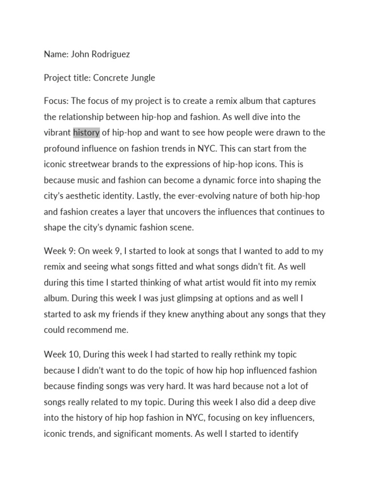 Microsoft Word - Project Draft 1 | PDF