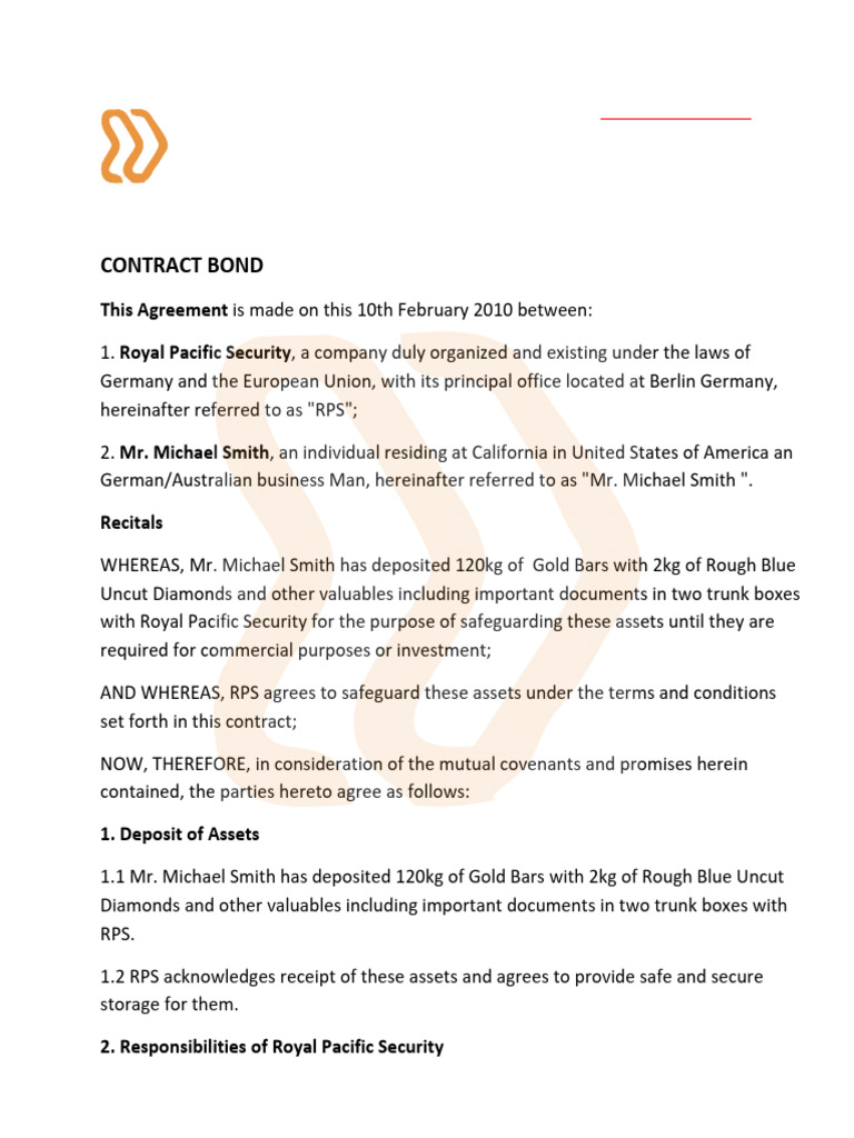 Contract Bond | PDF | Civil Law (Legal System) | Private Law