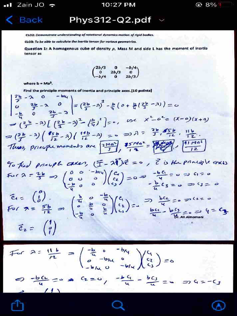 312 2 DR Ali Dherat | PDF | Mechanical Engineering | Rotation