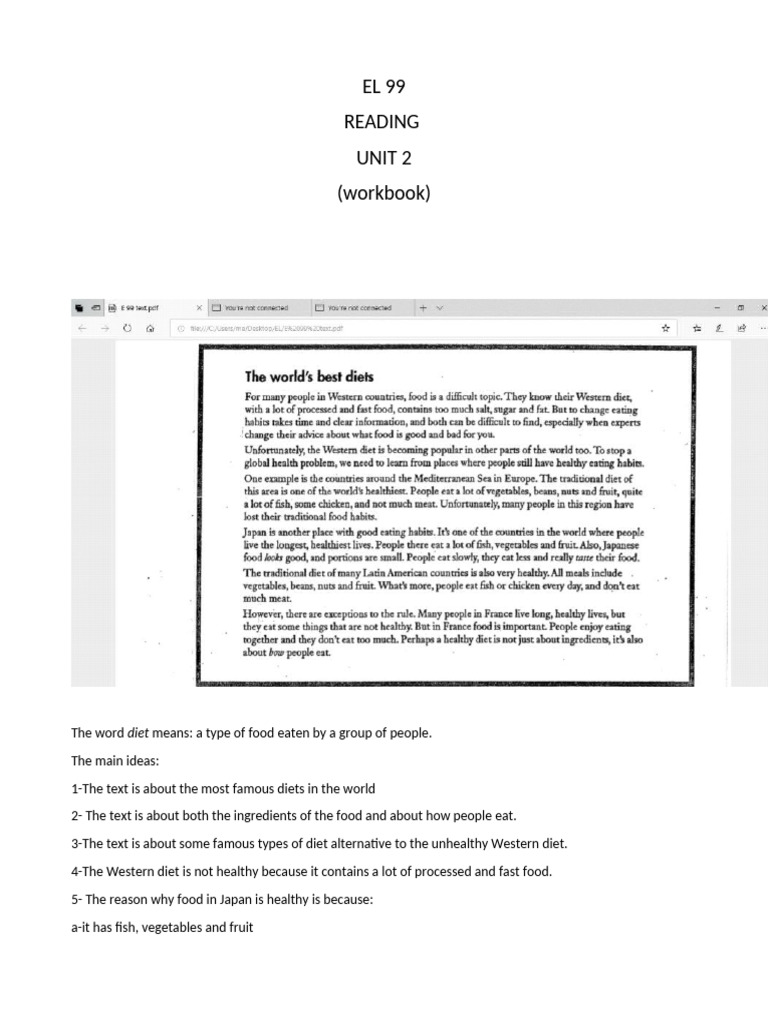 Unit 2 Reading | PDF