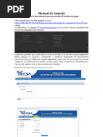 Manual de La Plataforma de Pagos Express. Cobro, Reporte y Validaciones | PDF | Contraseña