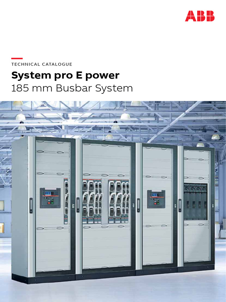 Abb System Pro e | PDF | Electrical Engineering | Electricity