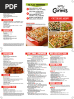 Donatos Carryout Menu | PDF | Pizza | Sausage