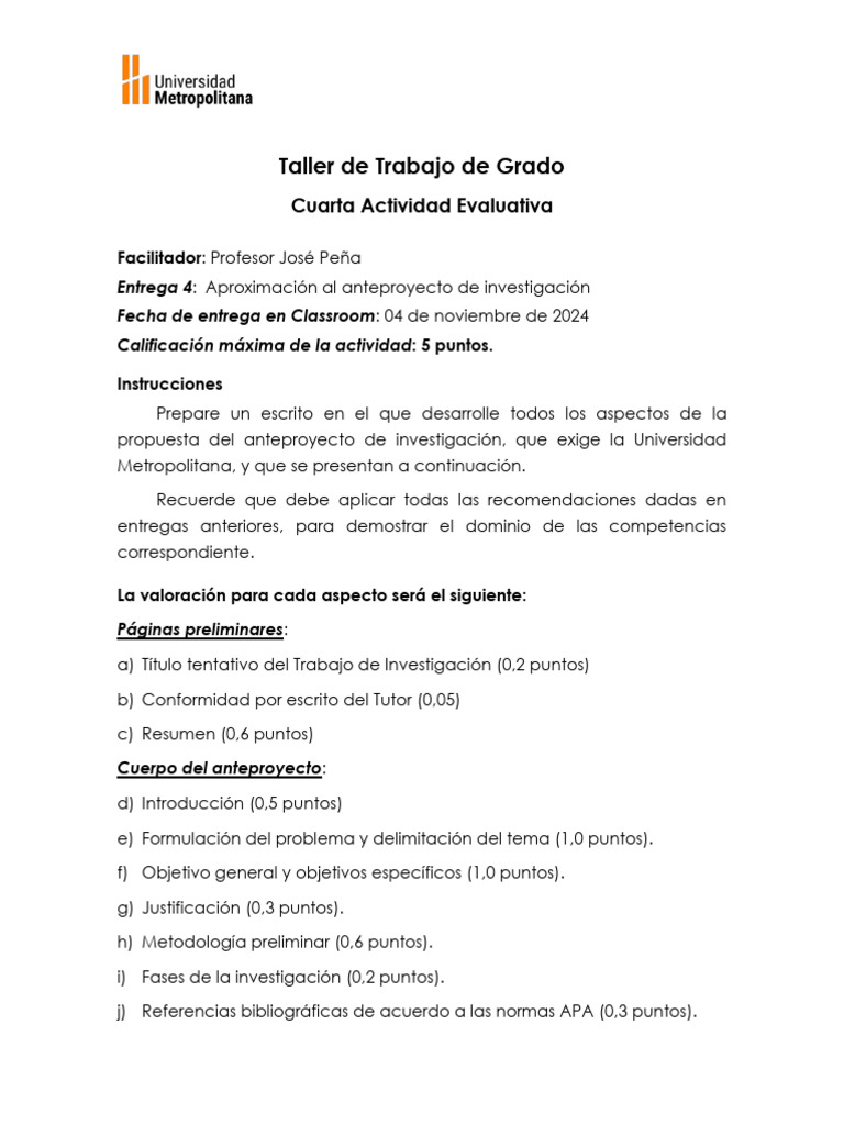 Cuarta Actividad Evaluativa | PDF