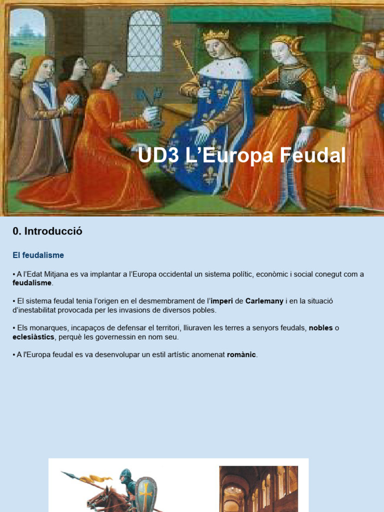UD3 L'Europa Feudal | PDF