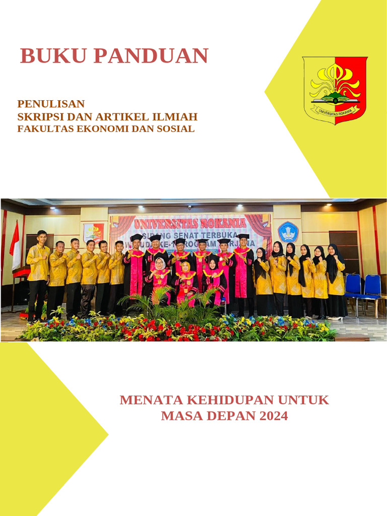 Panduan Karya Tulis Ilmiah Universitas Rokania 2024 | PDF