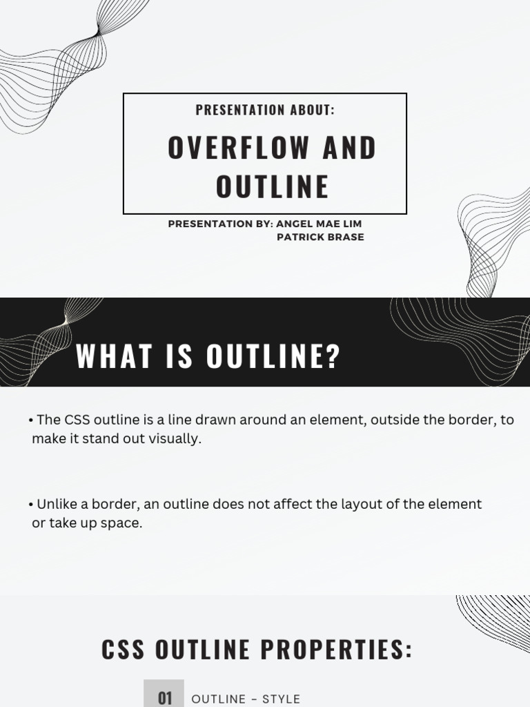 Overflow and Outline | PDF | Graphic Design | Vision