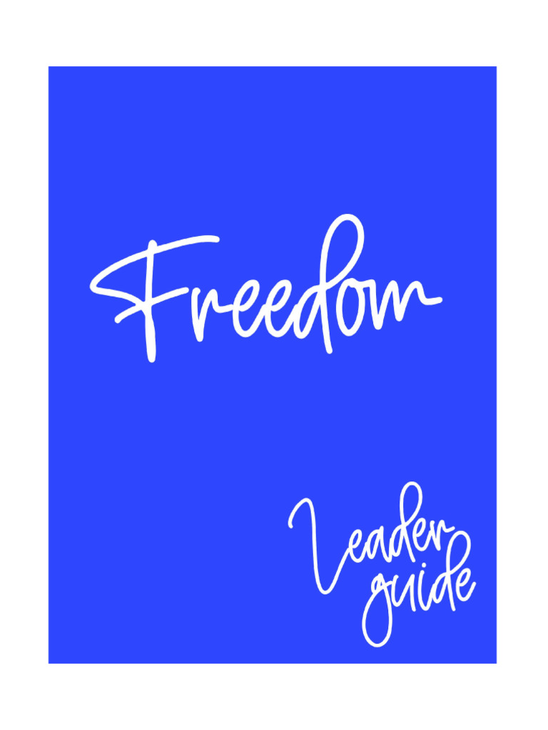Freedom Leader Manual-Updated 2023 | PDF | Adam And Eve | Adam