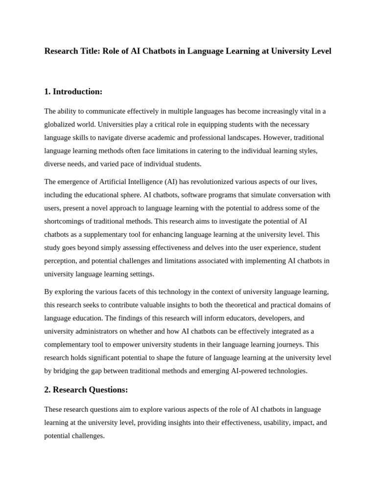 Research Proposal | PDF | Artificial Intelligence | Intelligence (AI ...