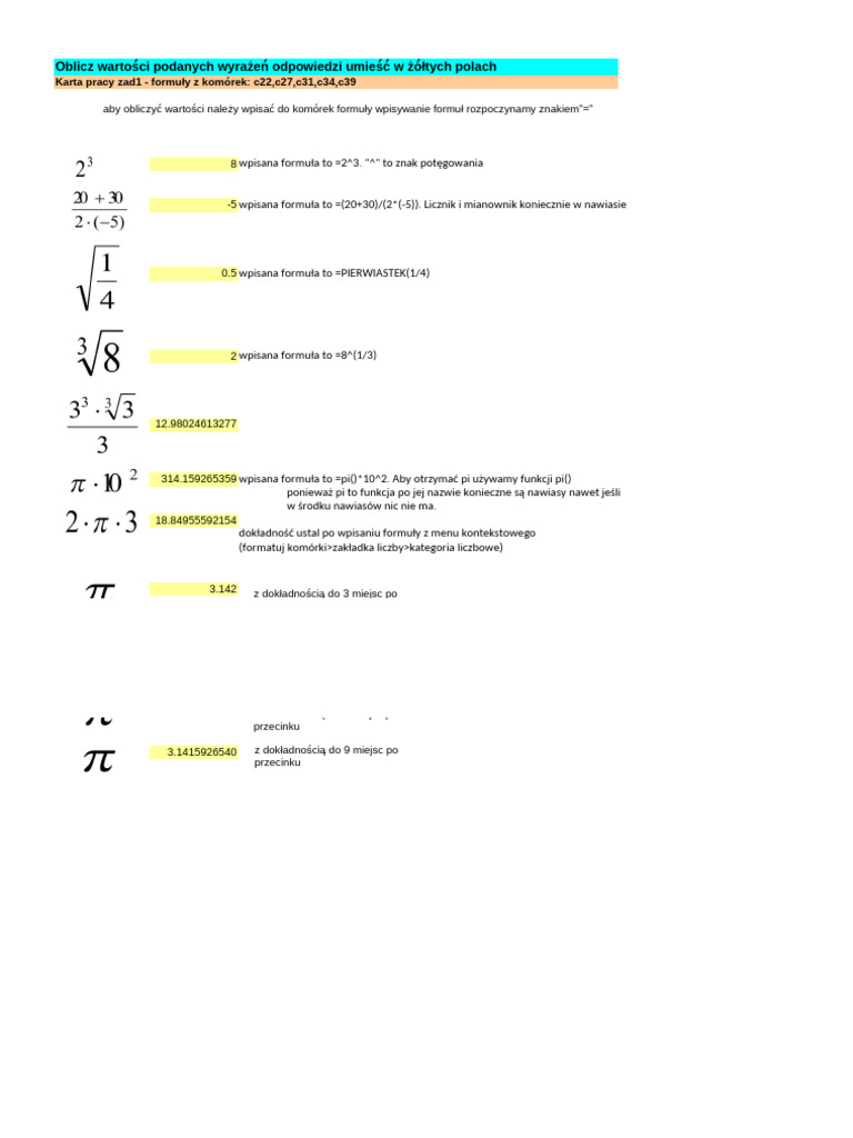 01 Obliczenia | PDF
