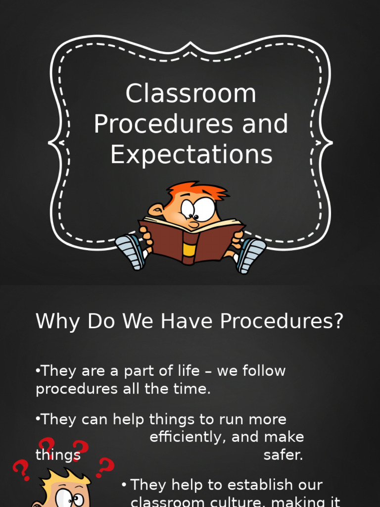 Mrs. Macovei Classroom Procedures Powerpoint | PDF | Classroom
