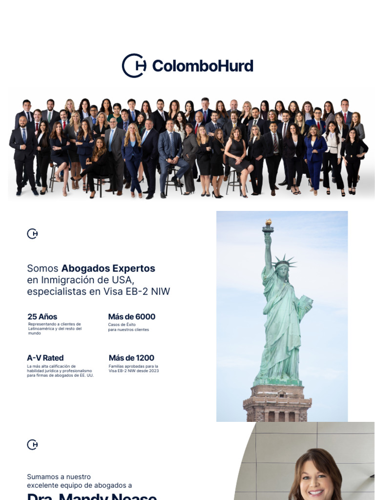 Costos de Visa EB-2 NIW en Colombo & Hurd | PDF | Derecho