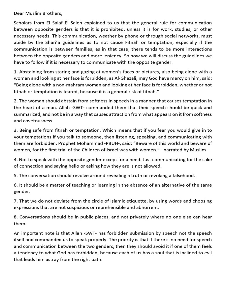 Juma Khutba Communication | PDF | God In Islam | Religious Belief And ...