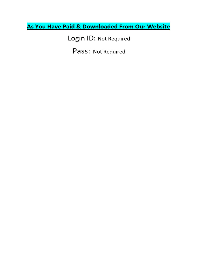 ID & Pass | PDF