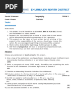 Geography Grade 8 Map Scales Worksheet | PDF | Earth