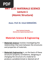 Lecture - Notes - Materials Science and Engineering - 9282018 PDF | PDF ...