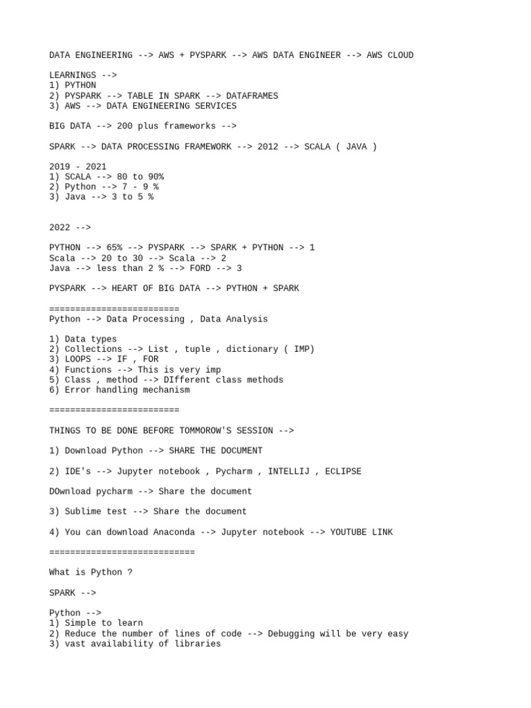 Session1 PythonIntro Keywords Comments Indentation | PDF | Python (Programming Language) | Scala ...