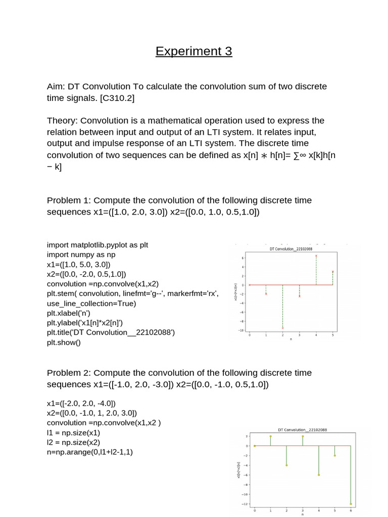 py3 | PDF | Convolution | Computational Science