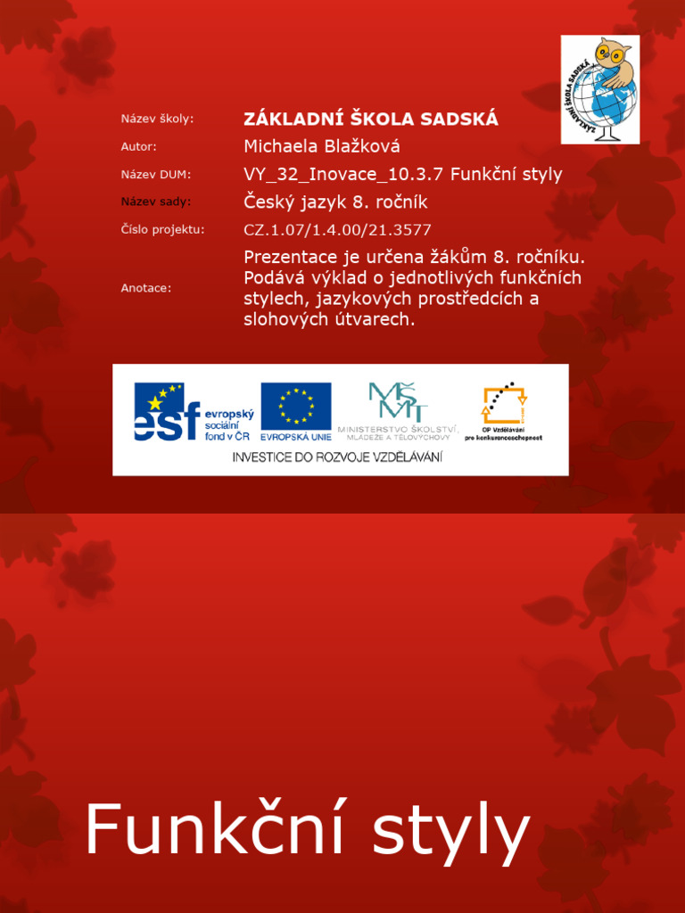 Funkcni Styly | PDF