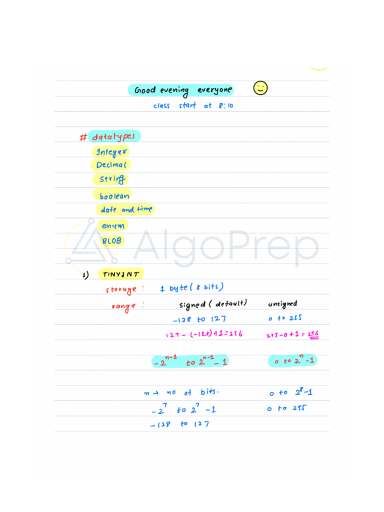 DBMS_4.pdf.bvvtuo | PDF | Integer (Computer Science) | Decimal