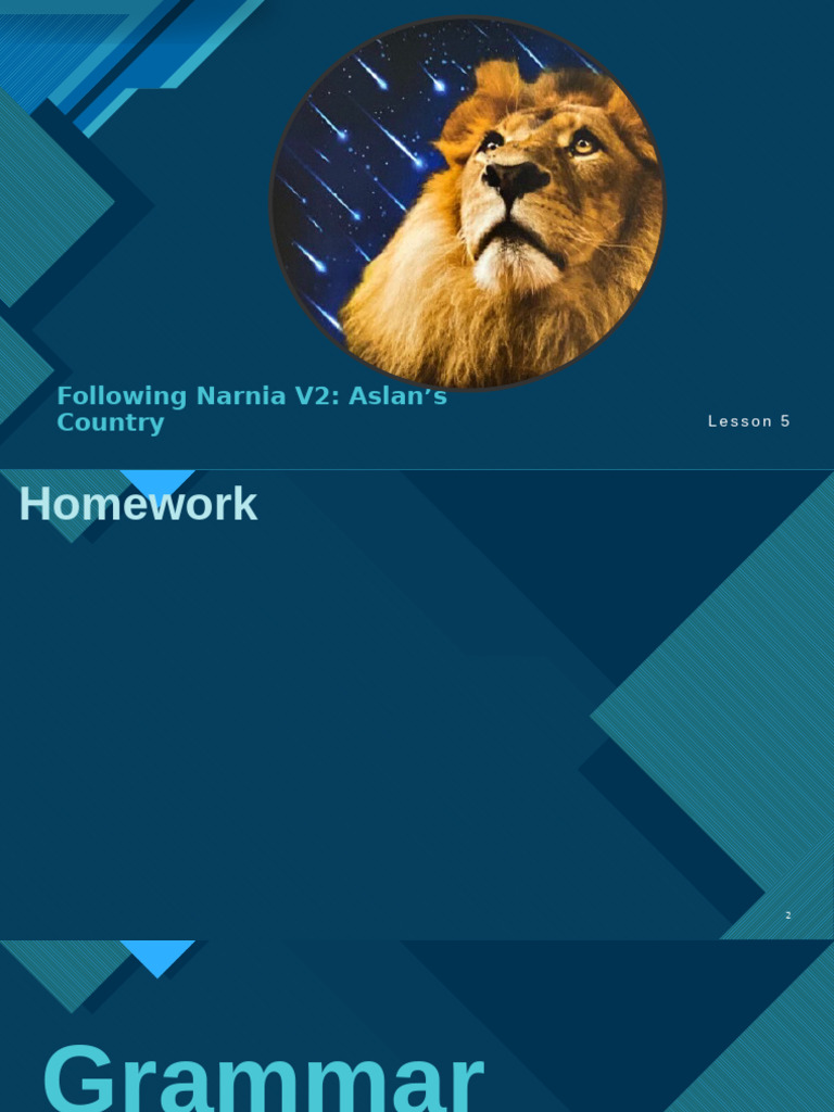 Following Narnia Lesson 6 | PDF