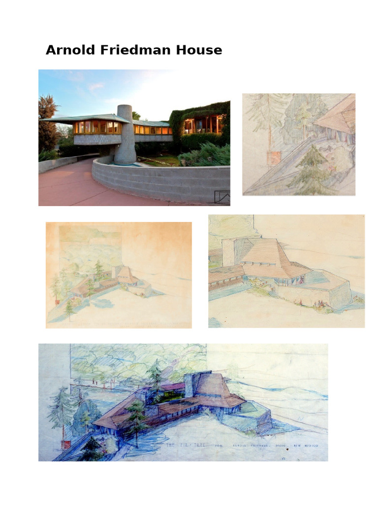 Arnold Friedman House | PDF
