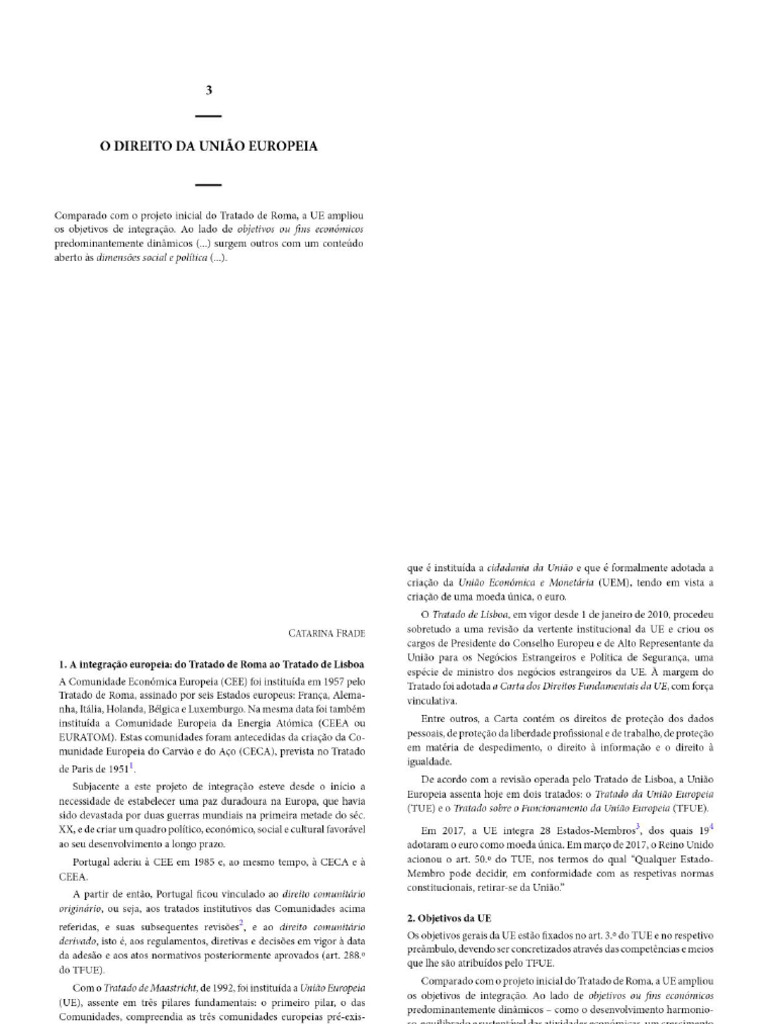 Manual I.direito Cap. 3 - 4 | PDF