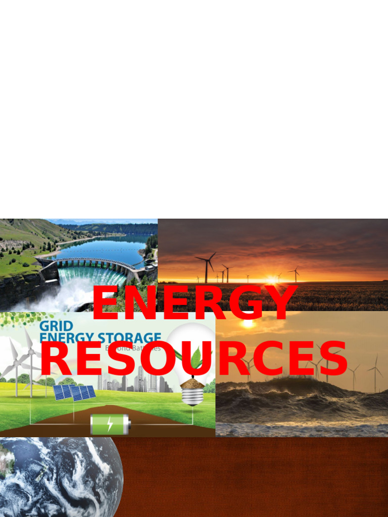 Energy Resources Group 1 | PDF | Geothermal Energy | Hydroelectricity