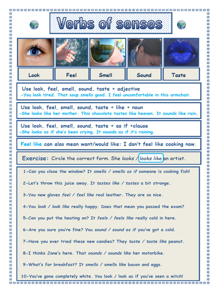 Sensory Language Usage Guide | PDF