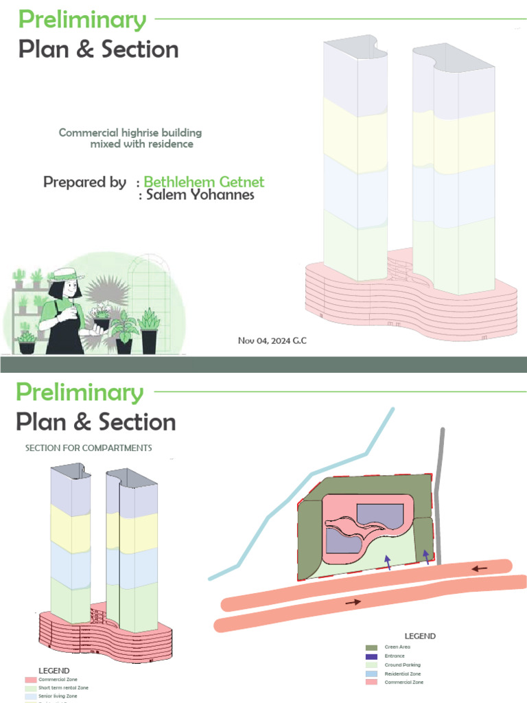 Preliminary Plan & Section | PDF