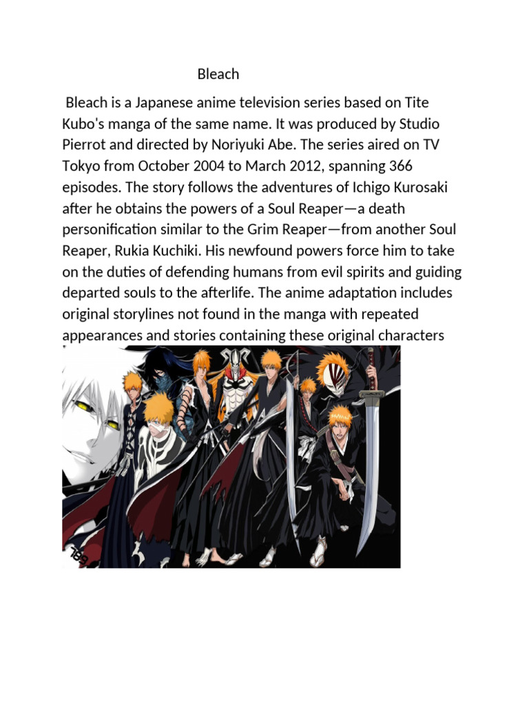 Bleach | PDF