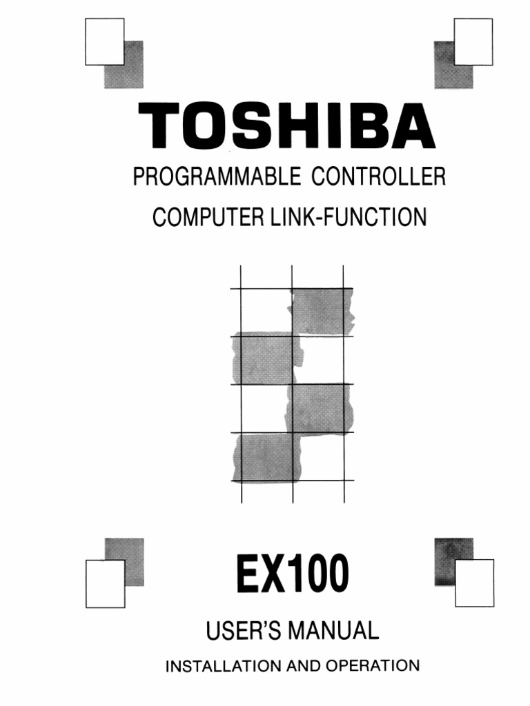 EX100 Computer Link Manual - 514 | PDF