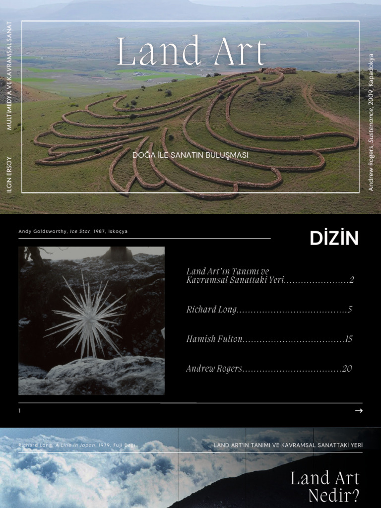 IlgınErsoy LandArt | PDF