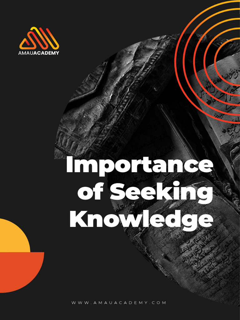 Importance of Seeking Knowledge | PDF | God In Islam | Hadith
