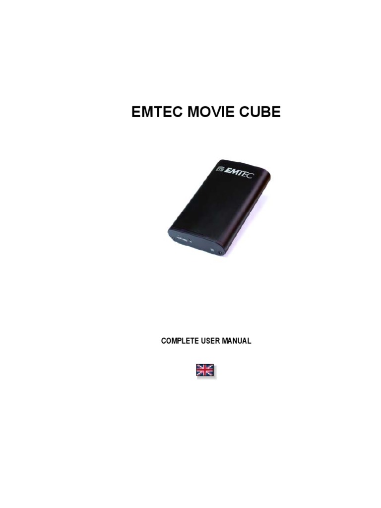 Emtec Movie Cube: Complete User Manual | PDF | Usb | Windows 2000