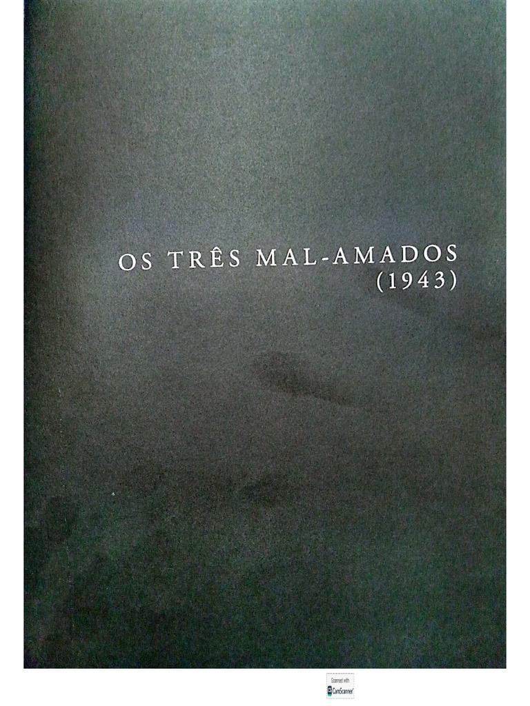 Os Três Mal-Amados. Joao Cabral | PDF