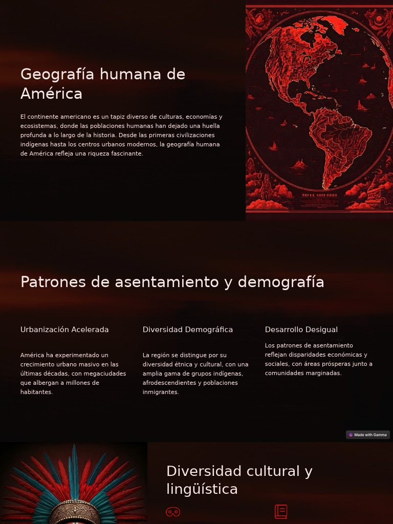 Geografia Humana de America | PDF | Entorno natural | Américas